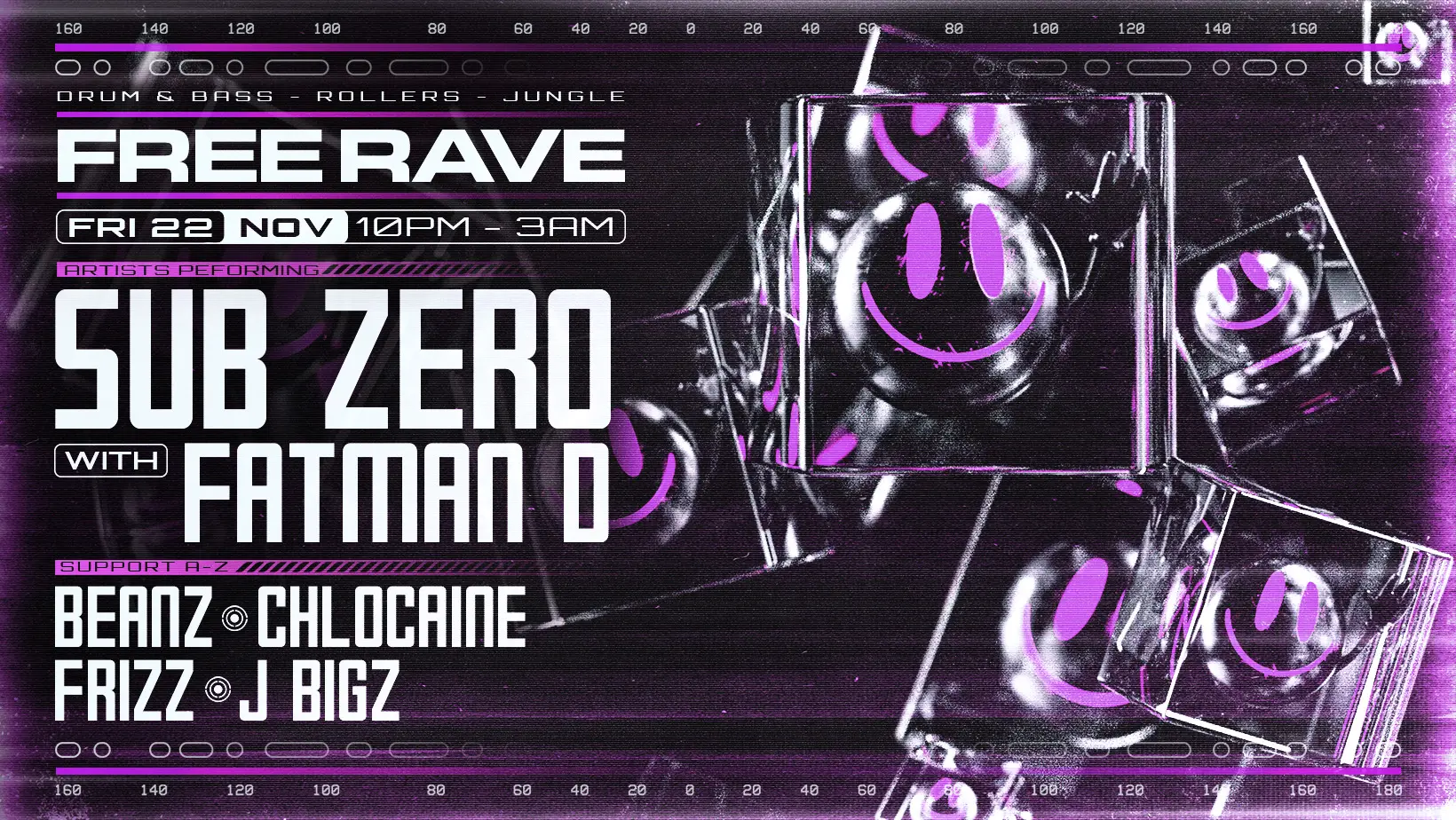 WIDE EYES: SUB ZERO W/ FATMAN D [FREE RAVE] - Lakota