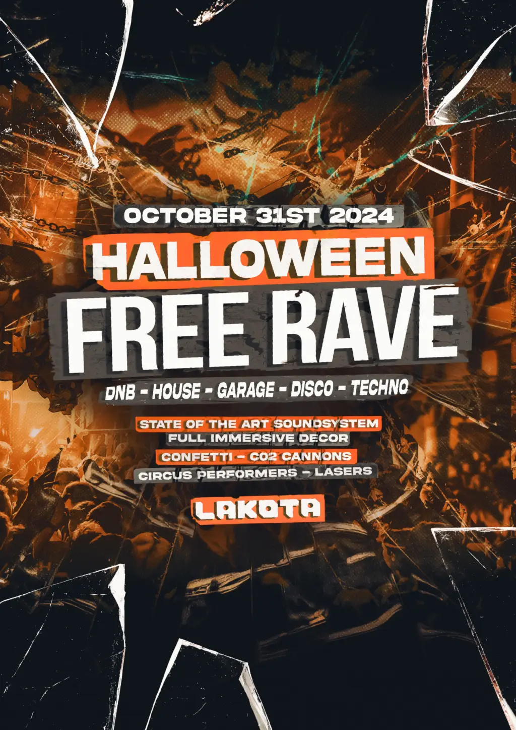 Lakota raises hell in Bristol with 7 deadly raves this Halloween - Lakota